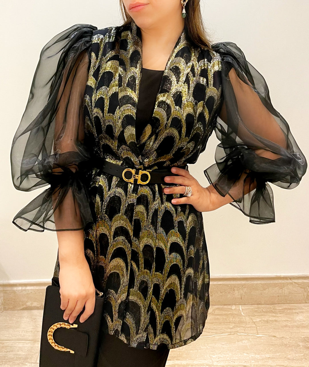 Black Organza Set – TPS Clothing