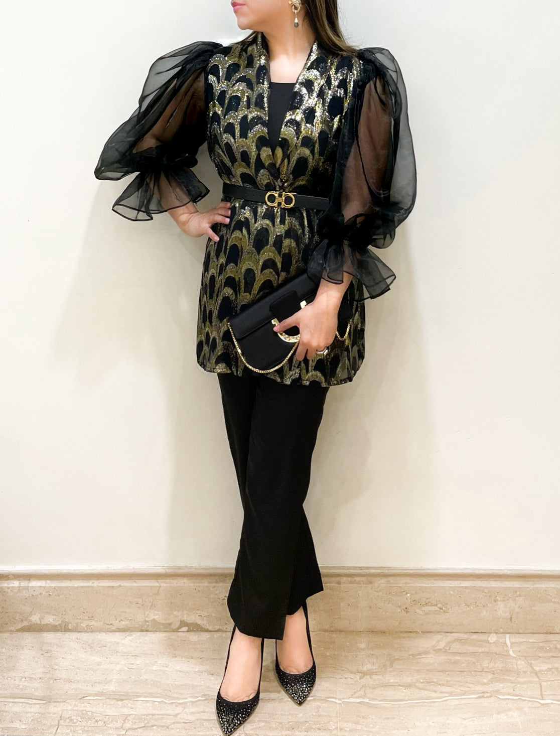 Black Organza Set – TPS Clothing